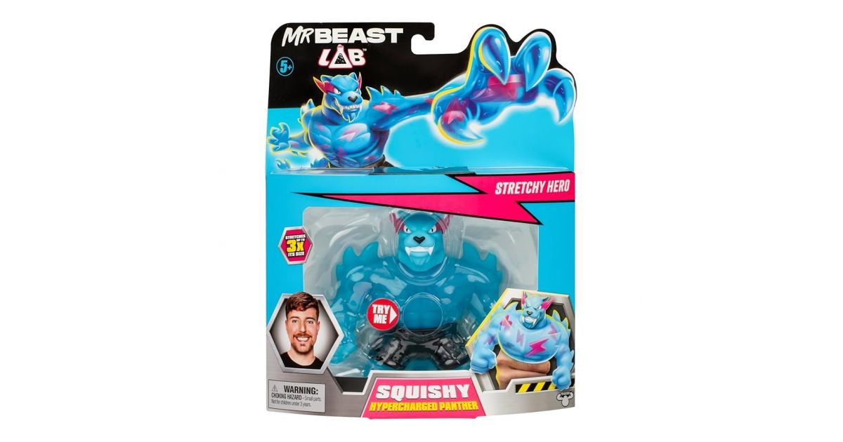 MR Beast Lab Squishy Hypercharged Panther | DotDune