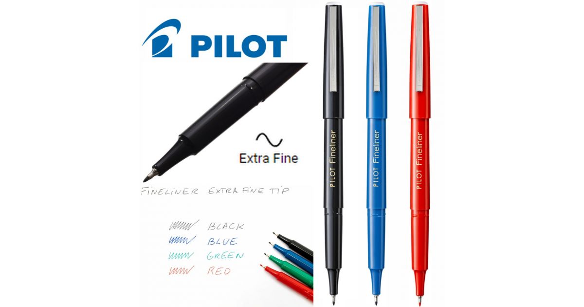 Pilot FINELINER Pen 1.2mm SW-PPF - Black | DotDune
